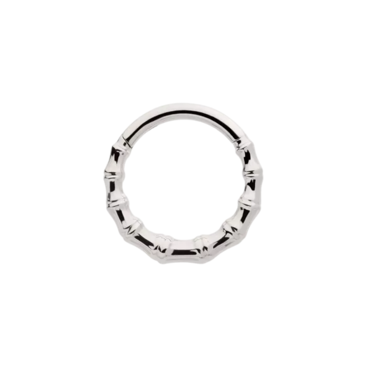 Titanium Bamboo Hinge Ring – Cherrycore