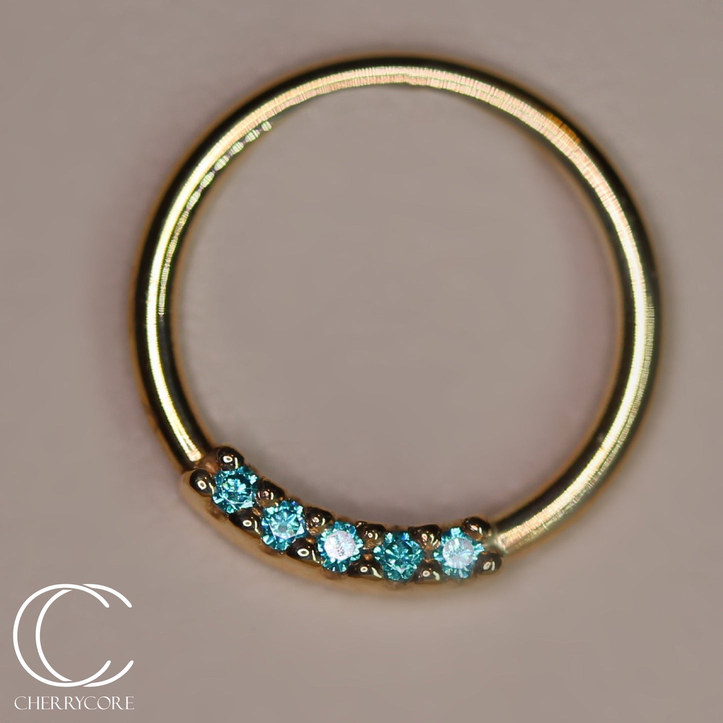 Fixed 5 Gem Seam Ring – Cherrycore